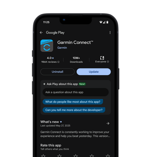 Setting Up Your Garmin Device – Nix Biosensors