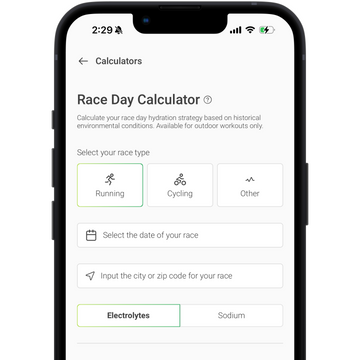 Race Day Calculator – Nix Biosensors