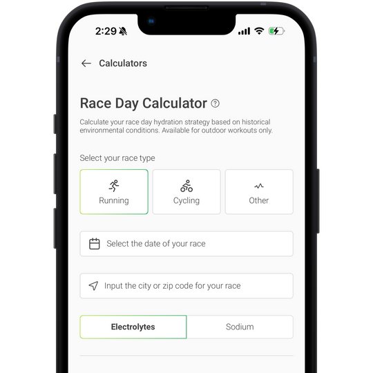 Race Day Calculator – Nix Biosensors