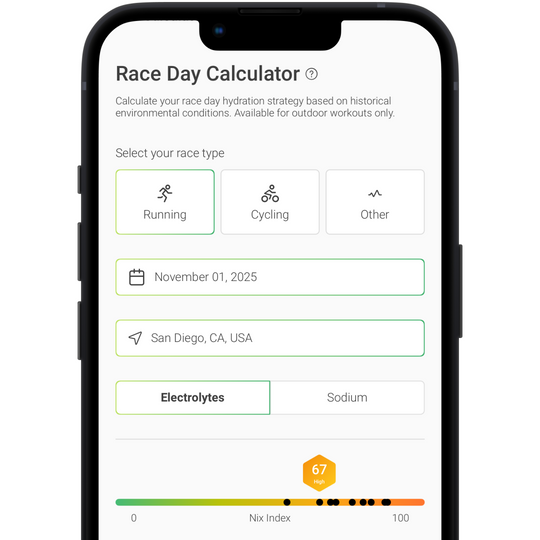 Race Day Calculator – Nix Biosensors