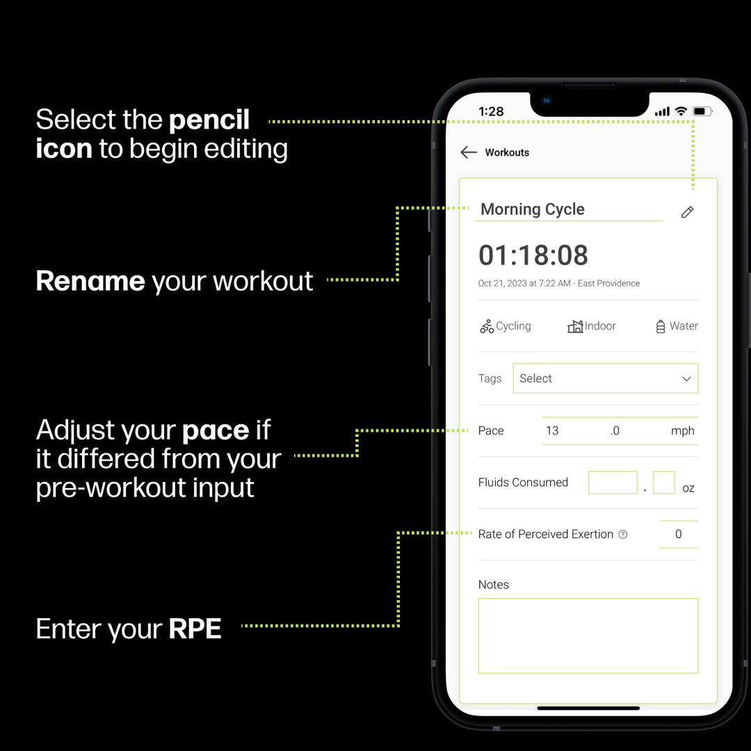 Tech Tips: Editing Workout Data – Nix Biosensors